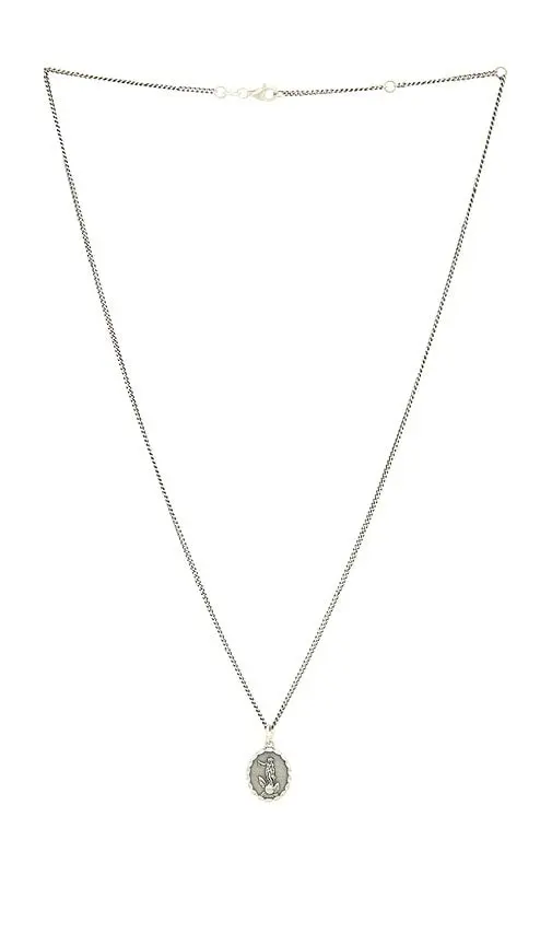 SERGE DENIMES Fortuna Necklace - Metallic Silver