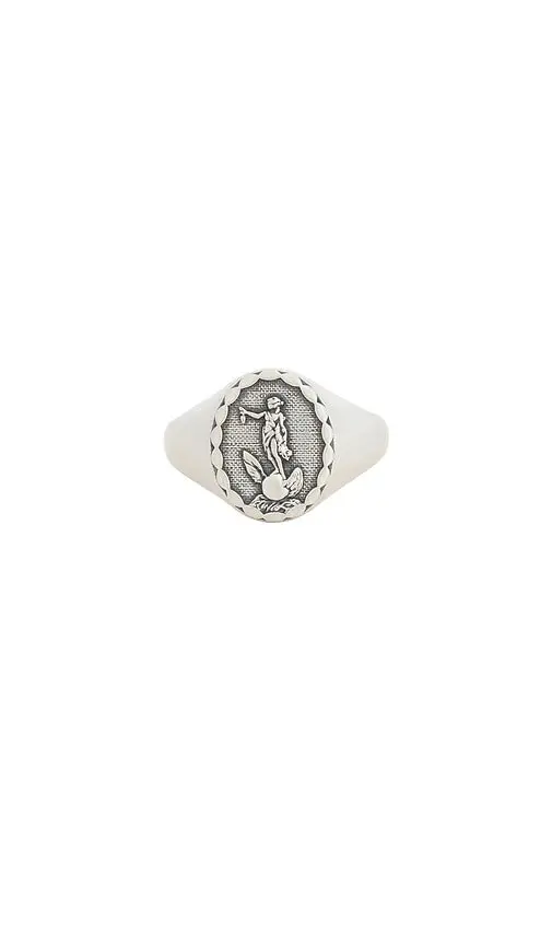 SERGE DENIMES Fortuna Ring In . Also - Metallic Silver
