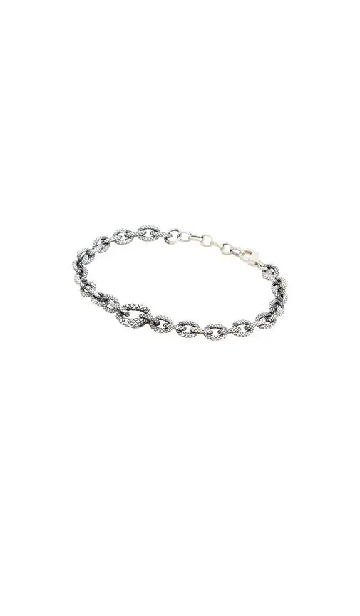 SERGE DENIMES Reptile Bracelet - Metallic Silver