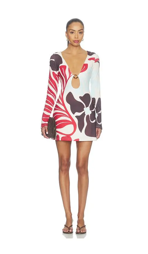 SEVEN WONDERS Eternity Sleeved Mini Dress - Cream