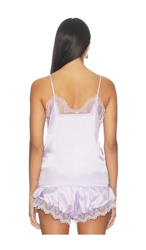 AEXAE Silk Lace Tank In . Also