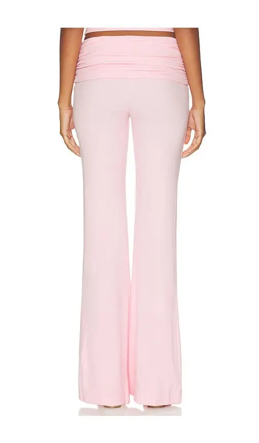 RUNAWAY THE LABEL Damari Foldover Flare Pants In . Also