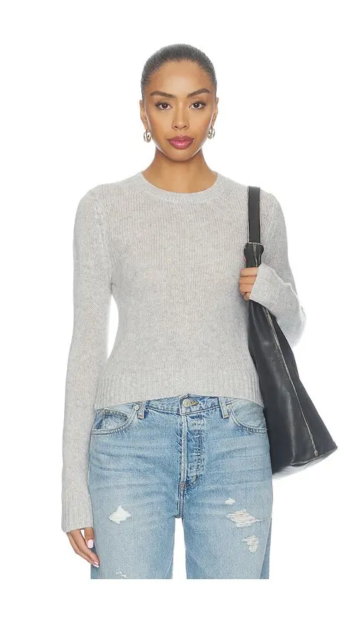 Enza Costa Cashmere Shrunken Crew
