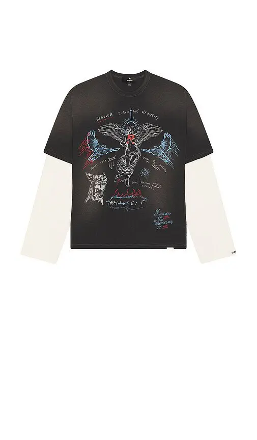 REPRESENT Heavier Than The Heavens Long Sleeve Tee In . Also