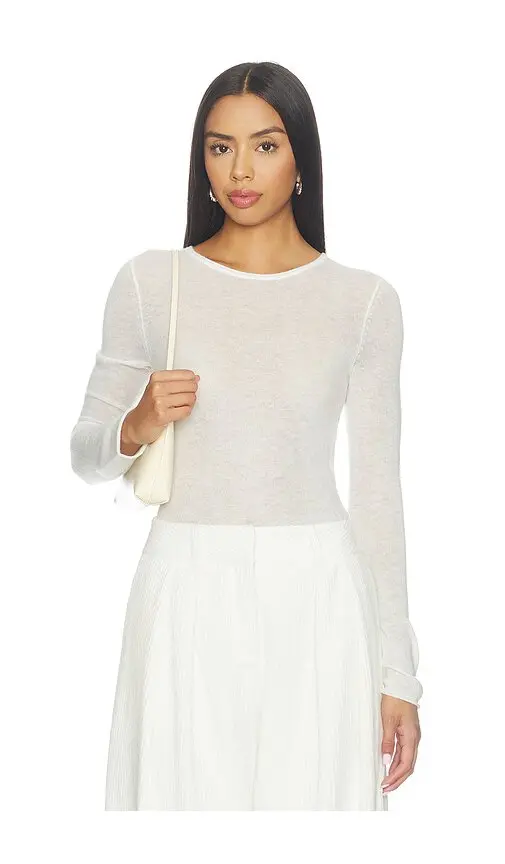 SANS FAFF Alpaca Sheerline Top