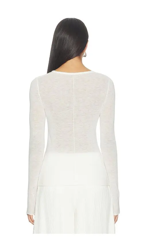 SANS FAFF Alpaca Sheerline Top
