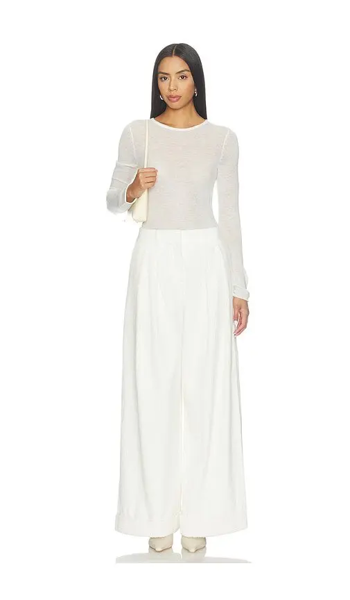 SANS FAFF Alpaca Sheerline Top