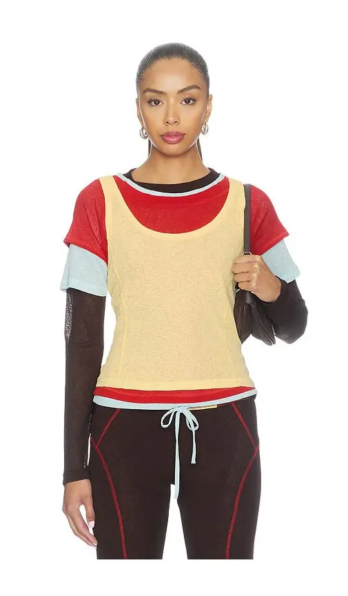 SIEDRES Mel Top In . Also - Multi