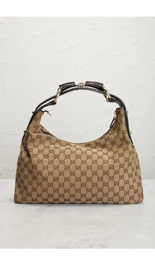 FWRD RENEW Gucci Horsebit Hobo Bag