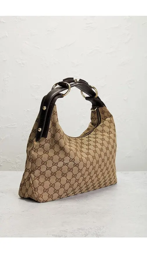 FWRD RENEW Gucci Horsebit Hobo Bag