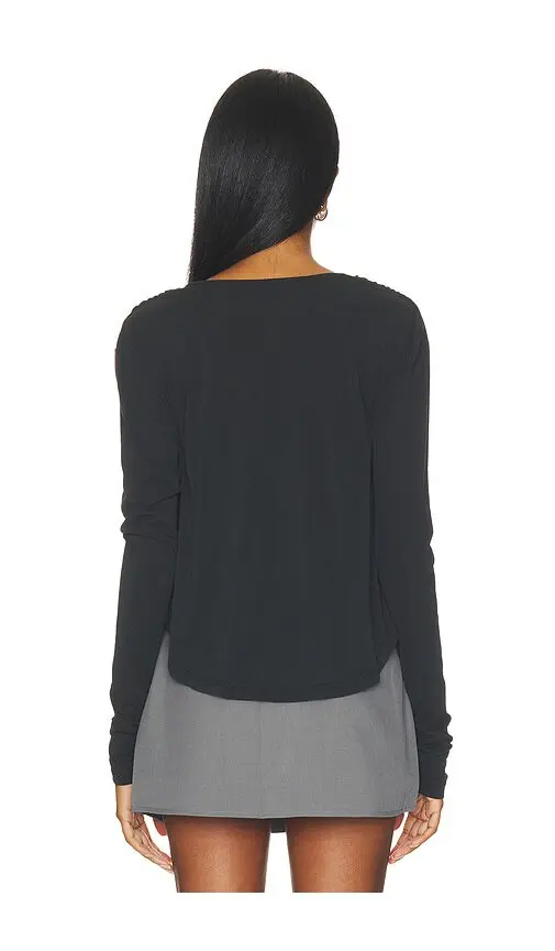 Free People Jane Long Sleeve Top In . Also