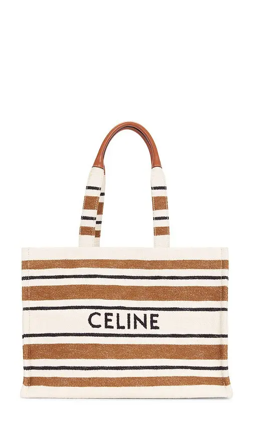 FWRD RENEW Celine Cabas Thais Tote Bag - Brown