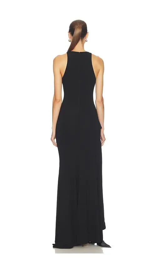 L'Agence Frost Shirred Bow Gown In . Also