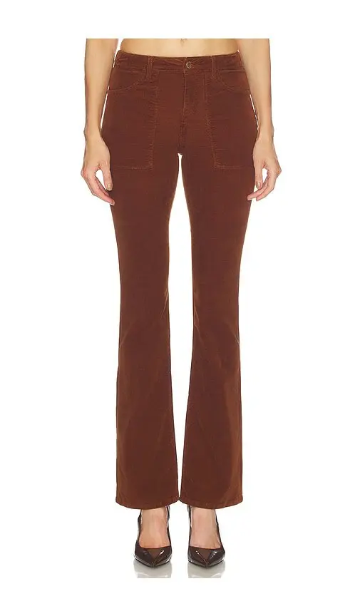 L'Agence Sophie Slim Straight Pant In . Also