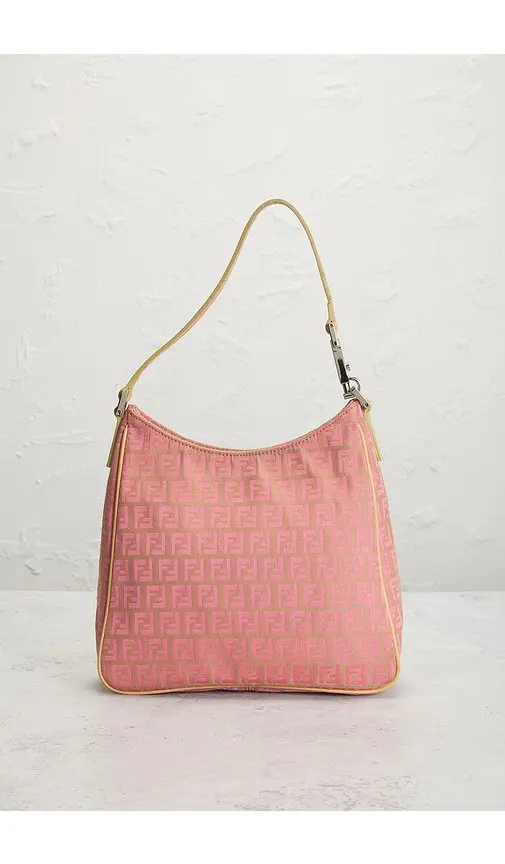 FWRD RENEW Fendi Zucchino Shoulder Bag