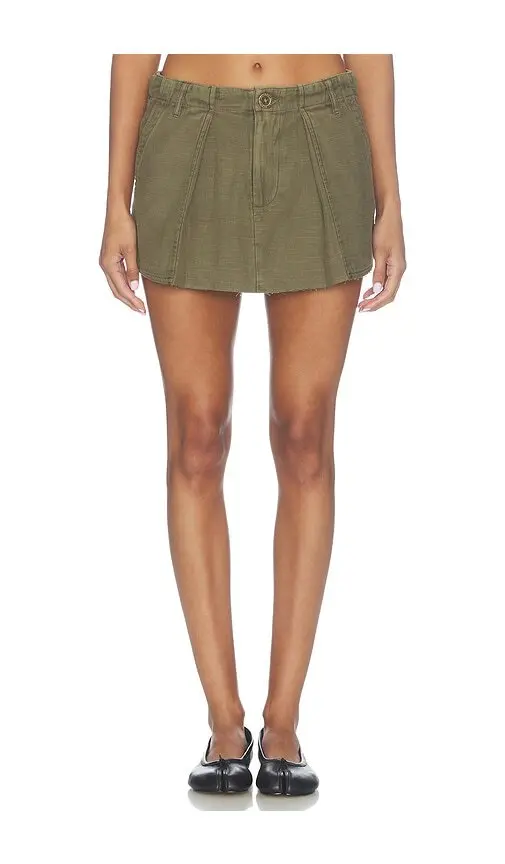 Free People Riverfront Surplus Mini Skirt In . Also