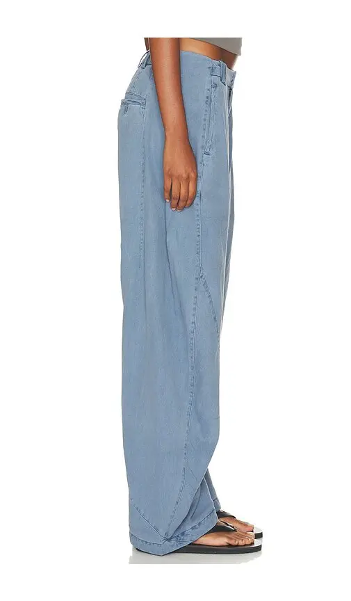 Free People Spotlight Trouser - Blue