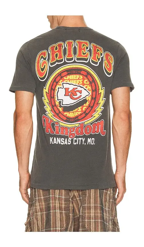 Junk Food Chiefs City Edition Vintage Tee In . Also - Charcoal