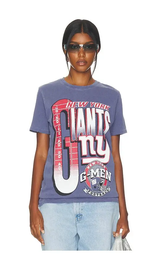 Junk Food Giants City Edition Vintage Tee In . Also - Blue