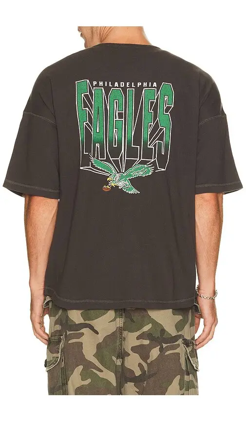 Junk Food Eagles Baseball Jersey In . Also - Black