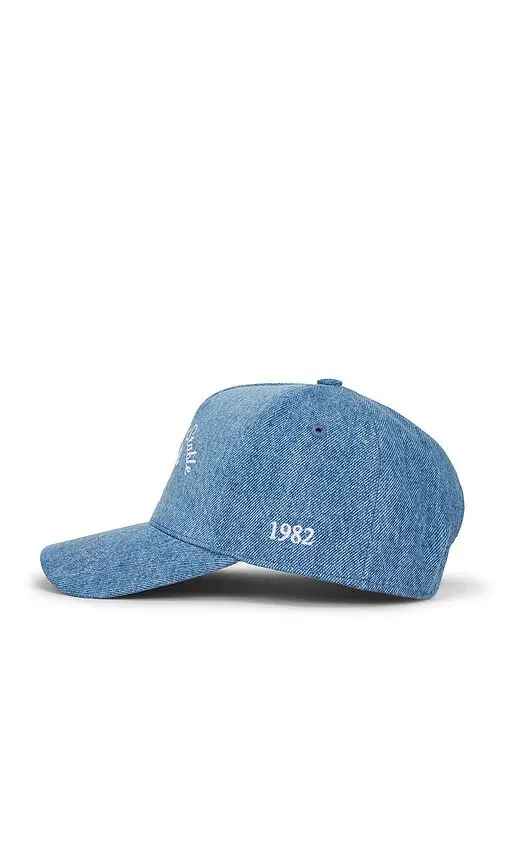 SIEGELMAN STABLE Denim Five Panel Hat