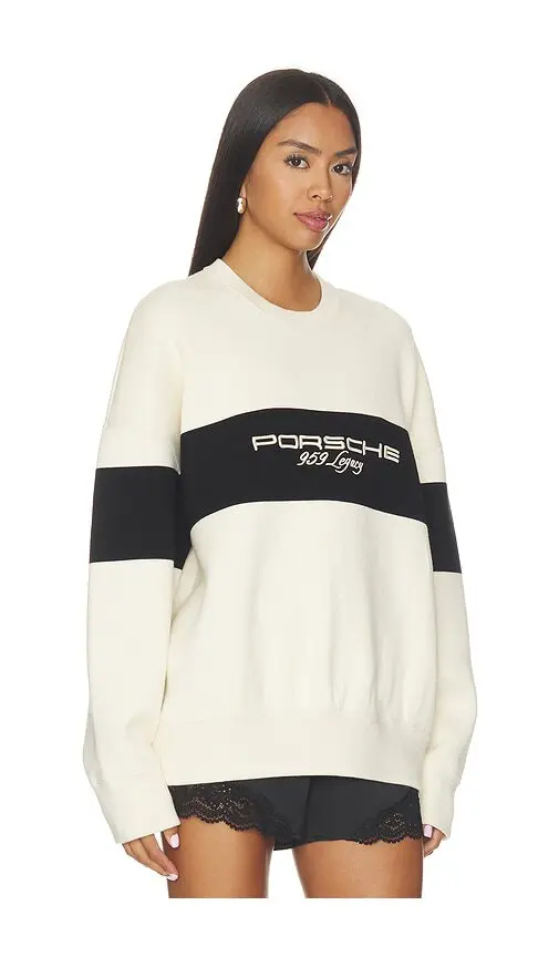 PORSCHE X Revolve Calvin Knit Crewneck In . Also