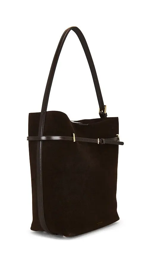 VERAFIED Verified X Revolve Suede Belted Tote Bag