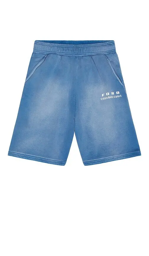 SIEGELMAN STABLE X Ford Printed Oversized Sweatshorts