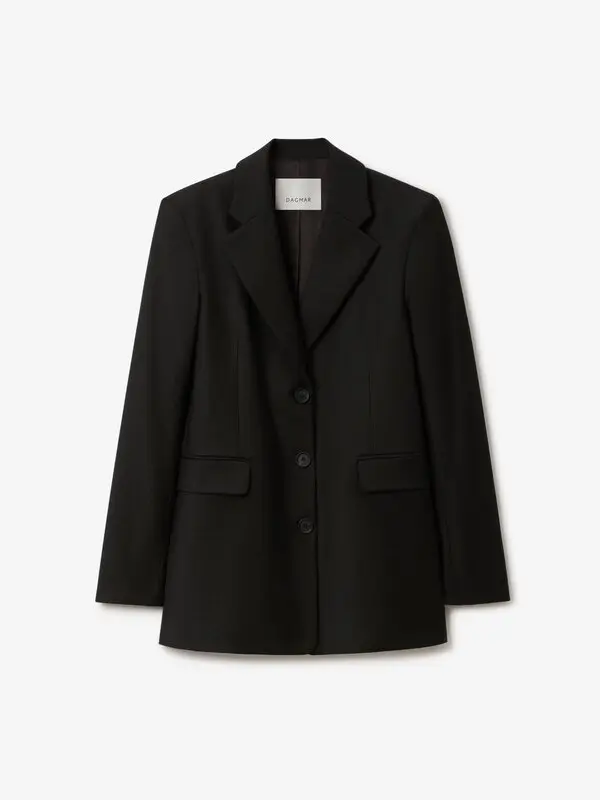 HOUSE OF DAGMAR Wool Tailored Blazer