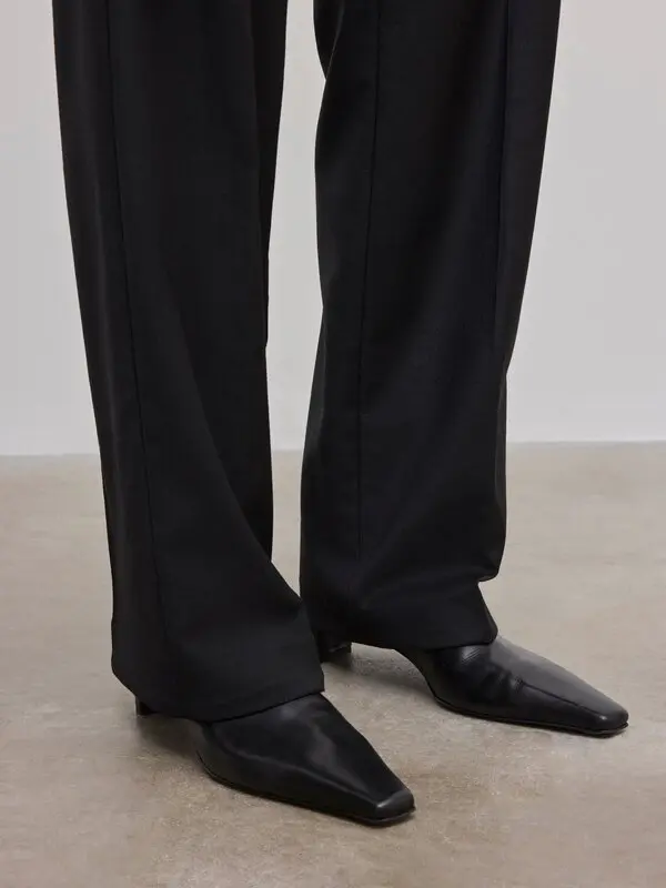 HOUSE OF DAGMAR Leather Ankle Boots