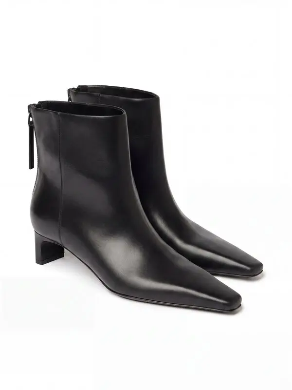 HOUSE OF DAGMAR Leather Ankle Boots