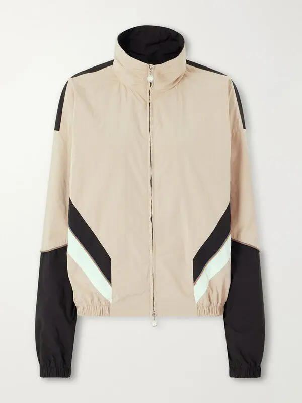 Stella McCartney Paneled Technical Shell Jacket
