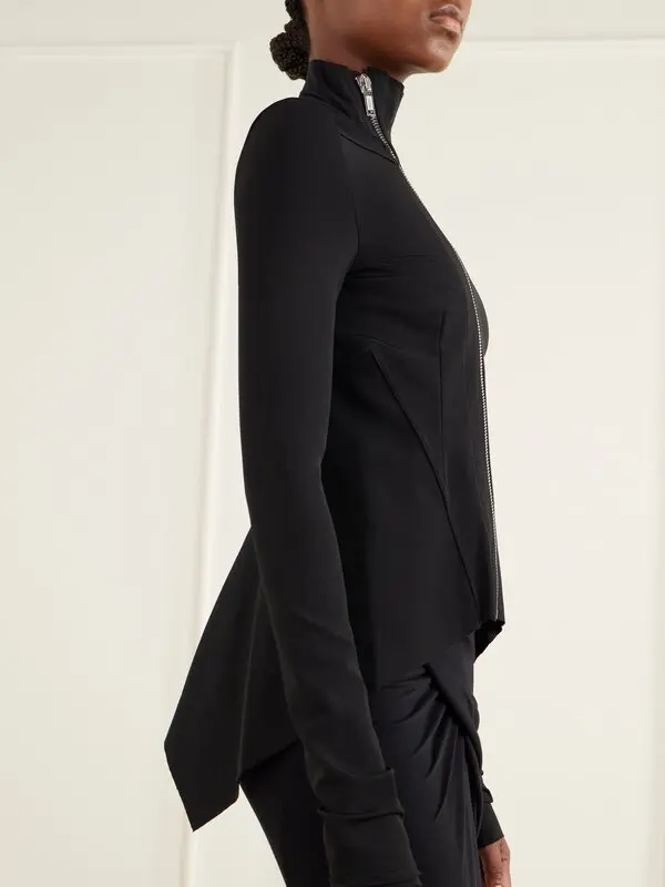 Rick Owens Naska Gary Stretch-jersey Jacket