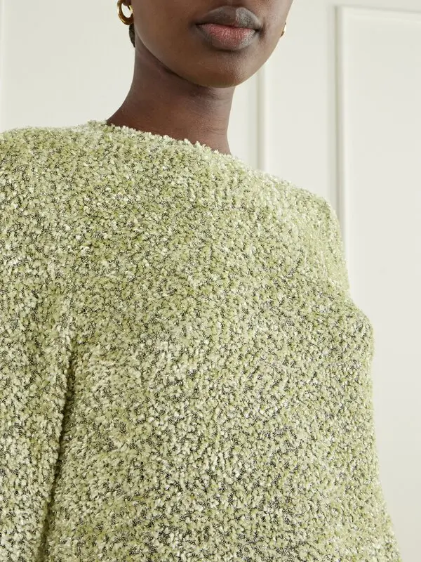 LIBEROWE Elora Cut-out Lurex Chenille Blouse
