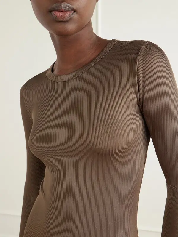 AGOLDE Delphi Ribbed Stretch T-shirt