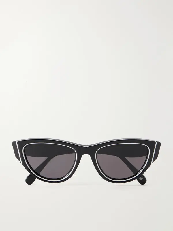 Dior Pop B1i Cat-eye Acetate Sunglasses - Black