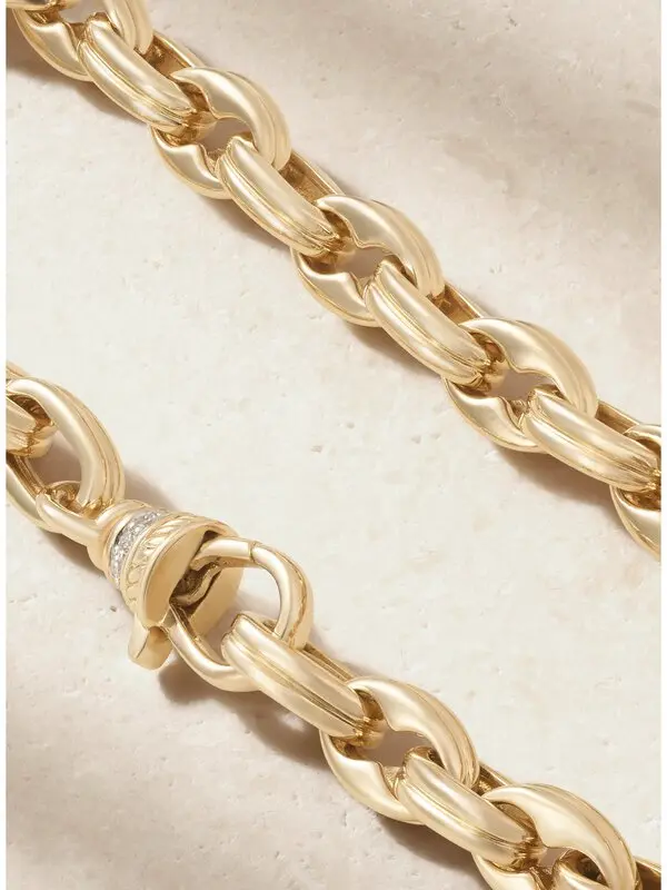 LUCY DELIUS 14-karat Yellow Diamond Bracelet