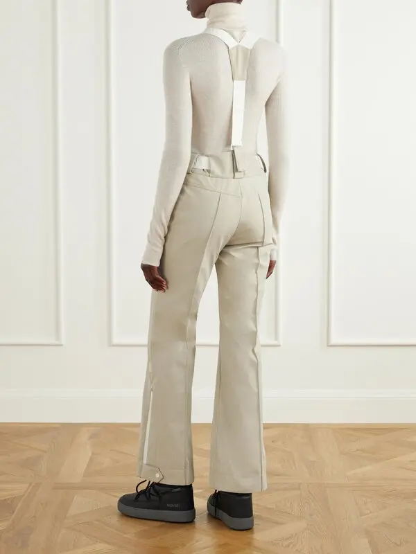 YVES SALOMON Pleated Flared Ski Pants