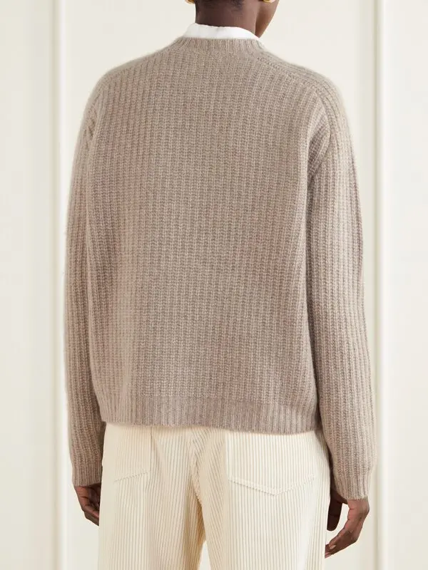 Arch4 Nisha Ribbed Cashmere Sweater