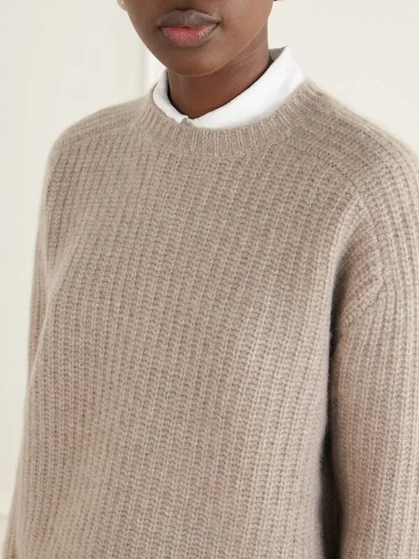 Arch4 Nisha Ribbed Cashmere Sweater