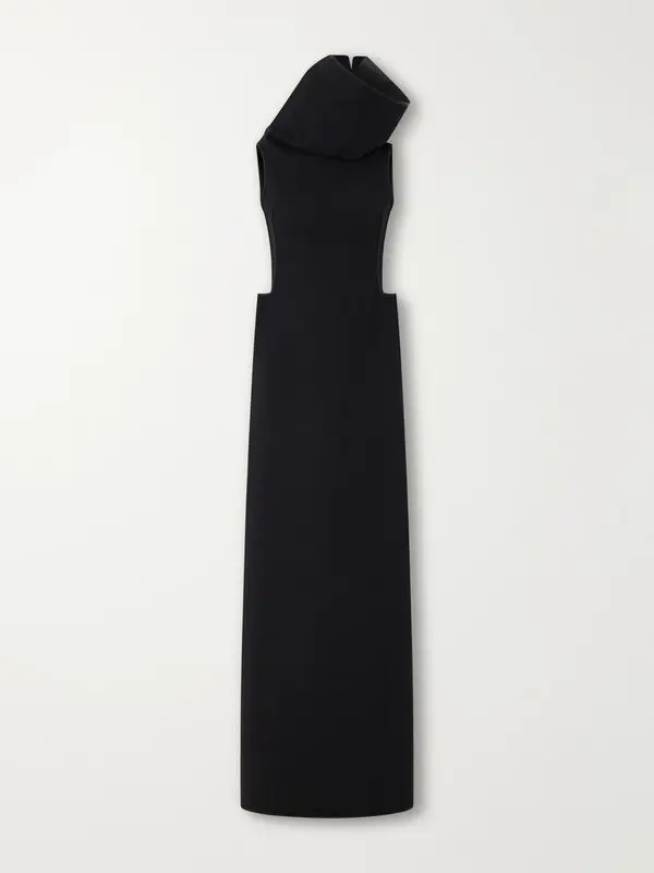 Maticevski Prowess Crepe Gown - Black