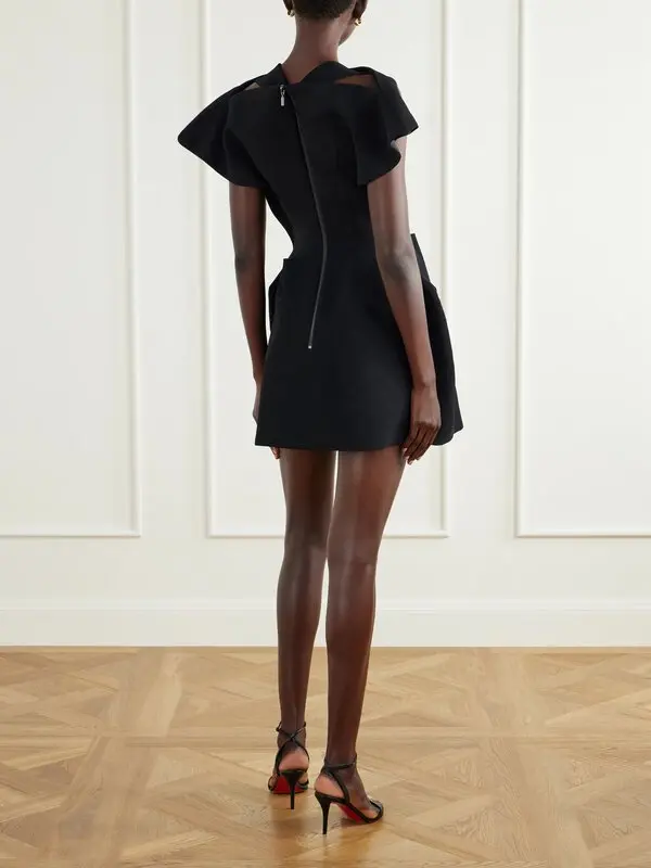 Maticevski Forge Crepe Mini Dress