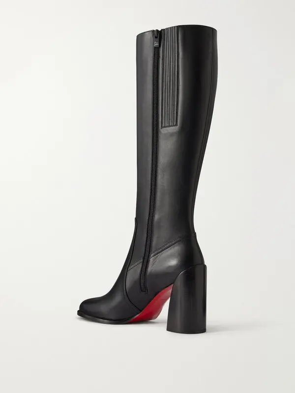 CHRISTIAN LOUBOUTIN Iranina 85 Leather Knee High Boots