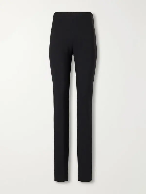 Tove Viva Crepe Skinny-leg Pants - Black