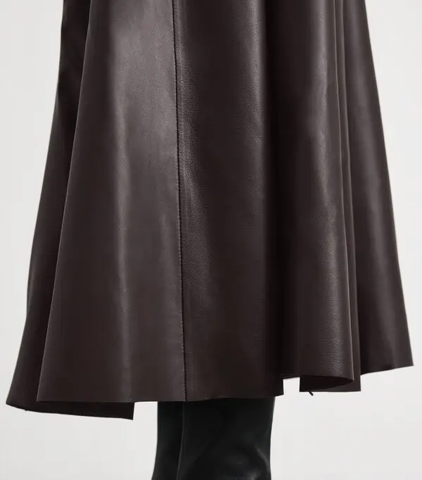 ARMA Lambskin Eleni Maxi Skirt