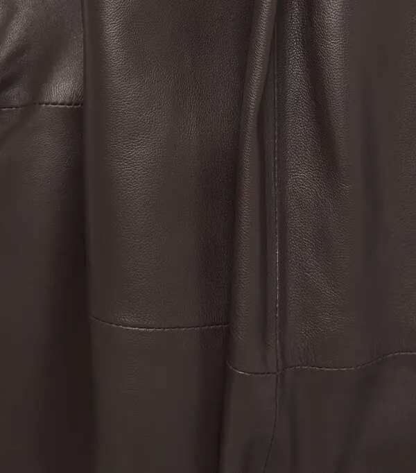 ARMA Lambskin Eleni Maxi Skirt