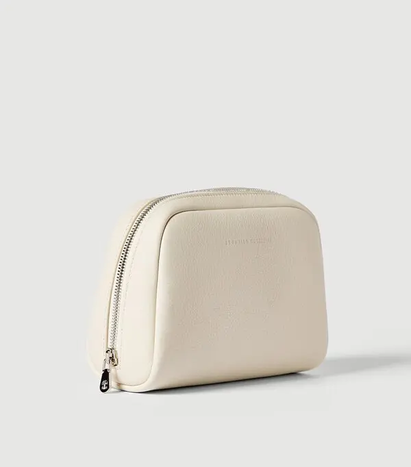 Brunello Cucinelli Leather Wash Bag