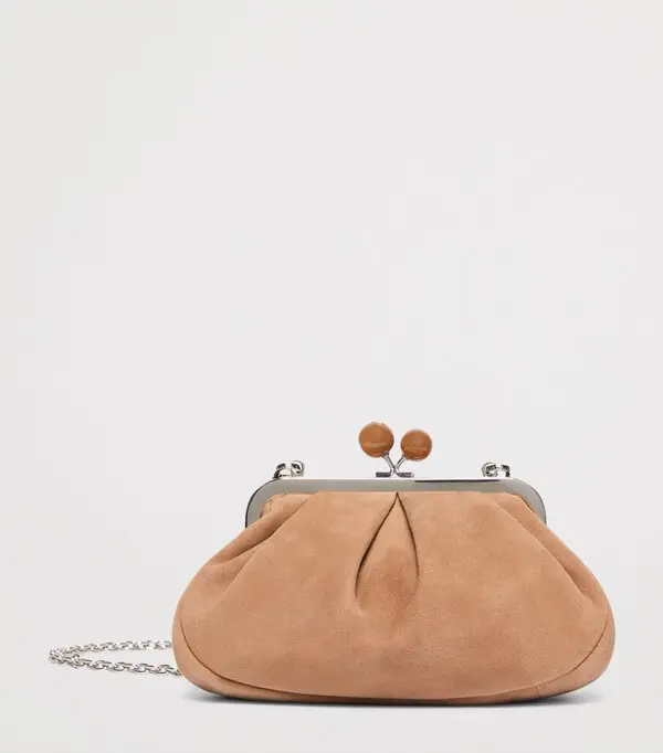 Max Mara Suede Pasticcino Clutch Bag