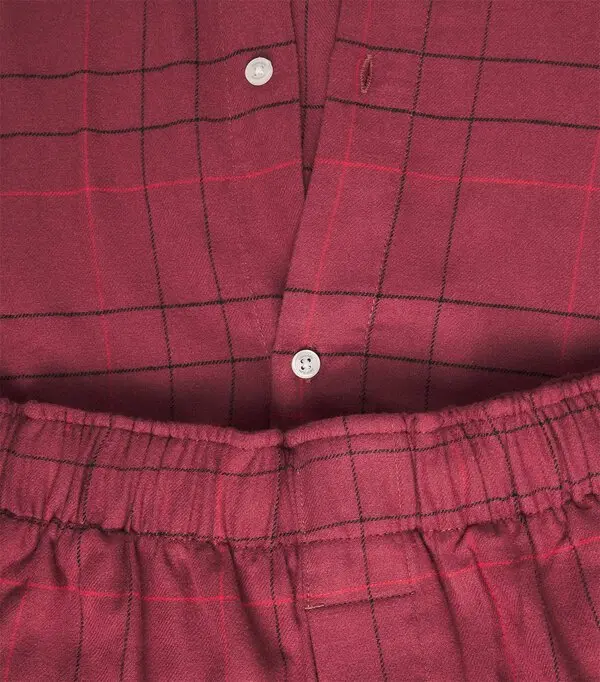 Calvin Klein Cotton Flannel Pyjama Set
