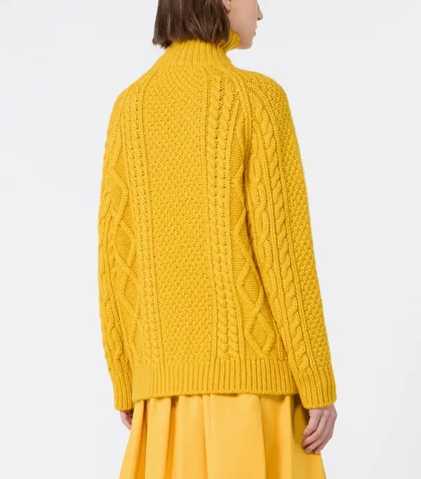 Max Mara Wool-blend Rollneck Sweater
